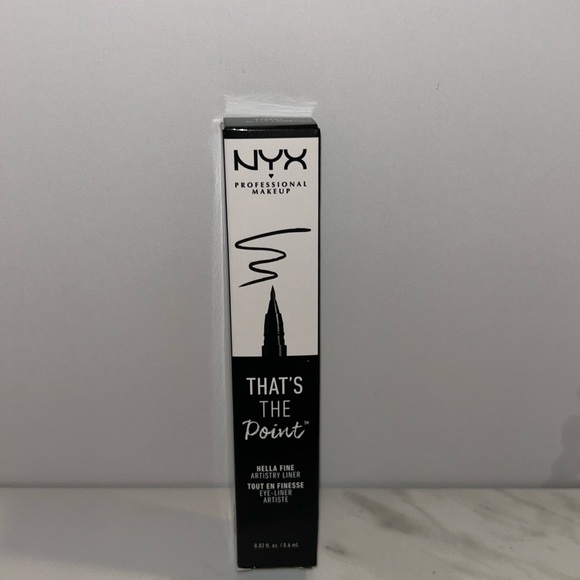 NYX | Makeup | Nyx Thats The Point Hella Fine Nib Black | Poshmark
